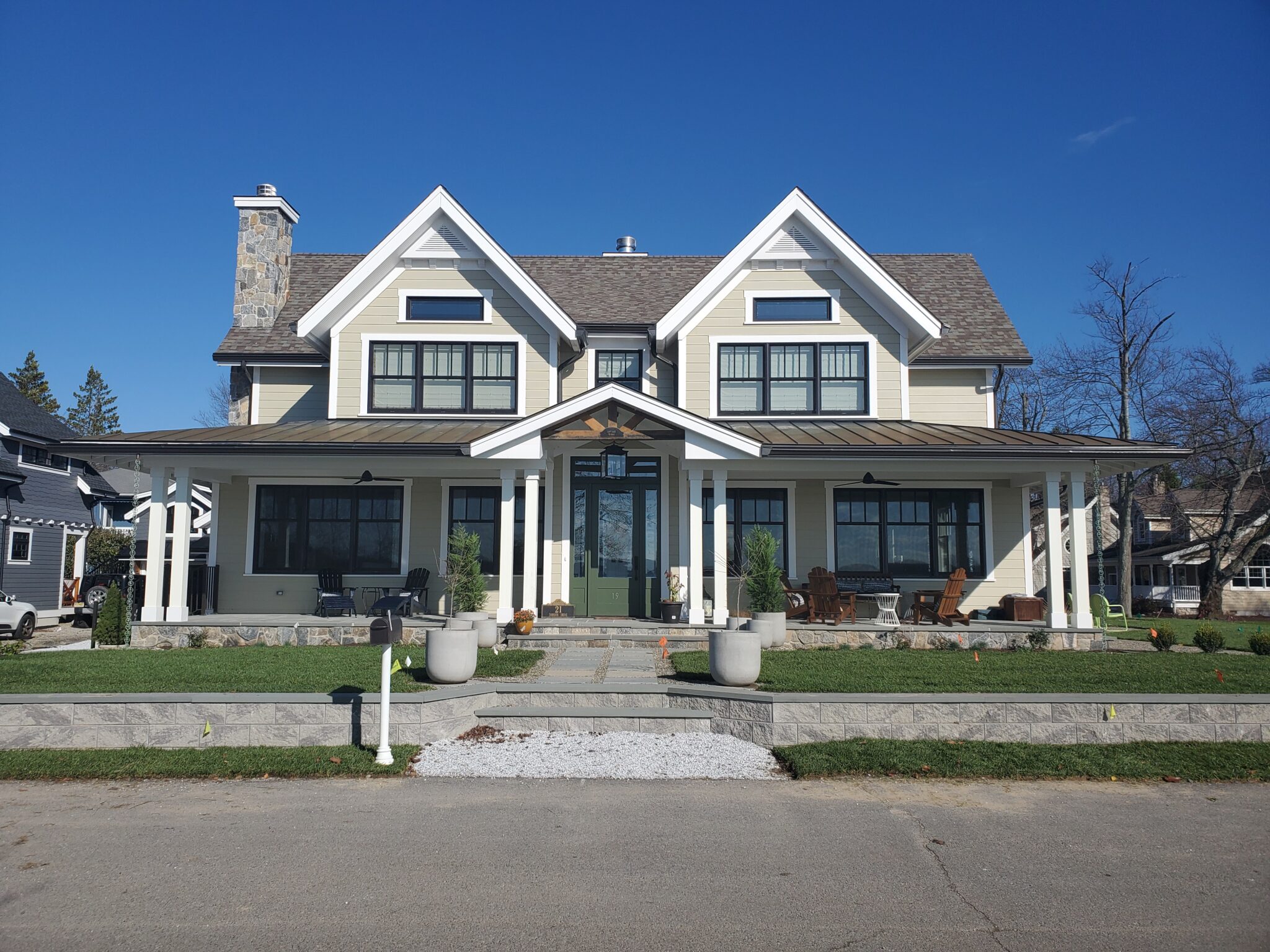 Lake Front Homes - New Construction - Holling Architecture LLC