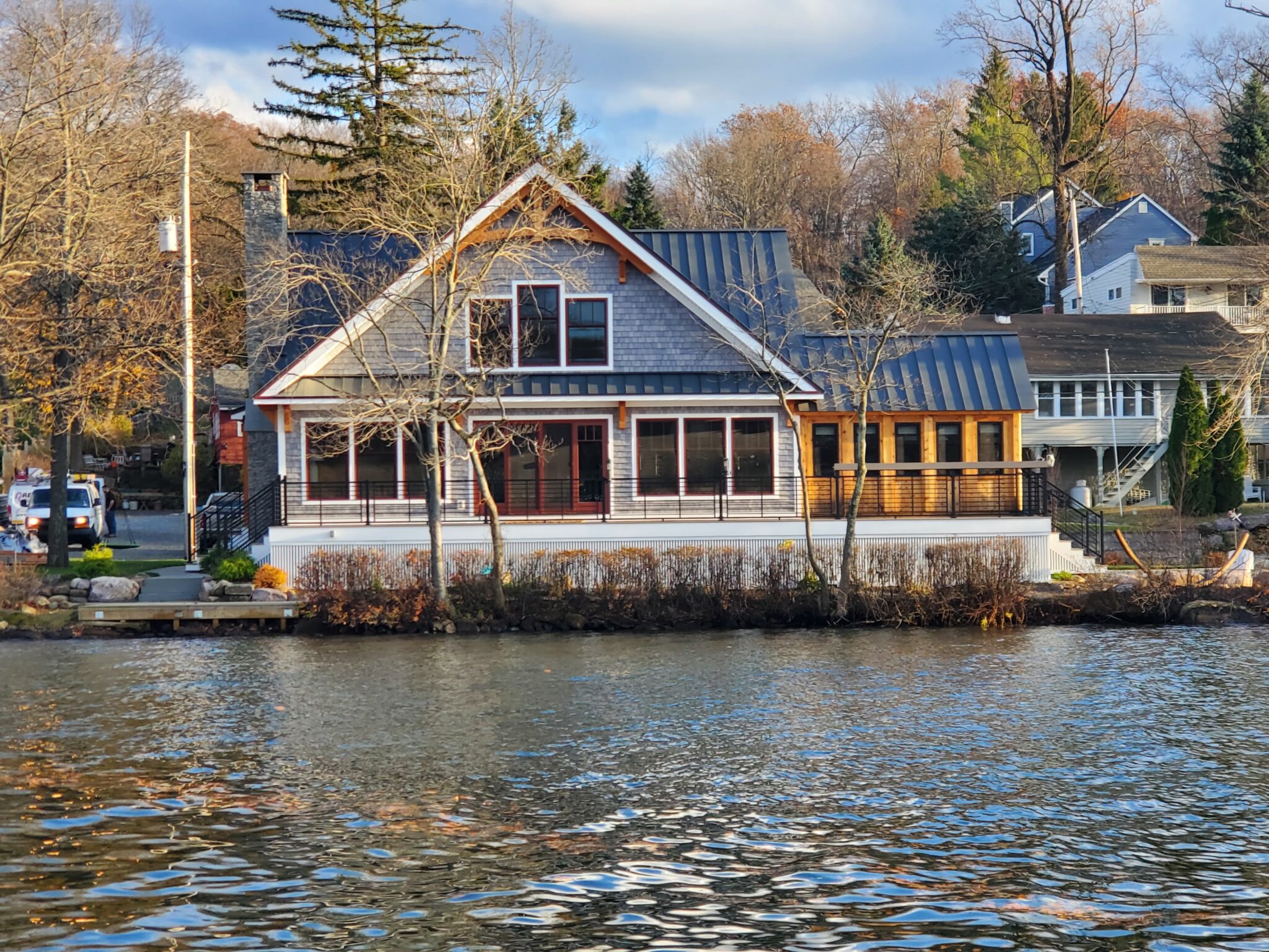 Lake Front Homes - New Construction - Holling Architecture LLC