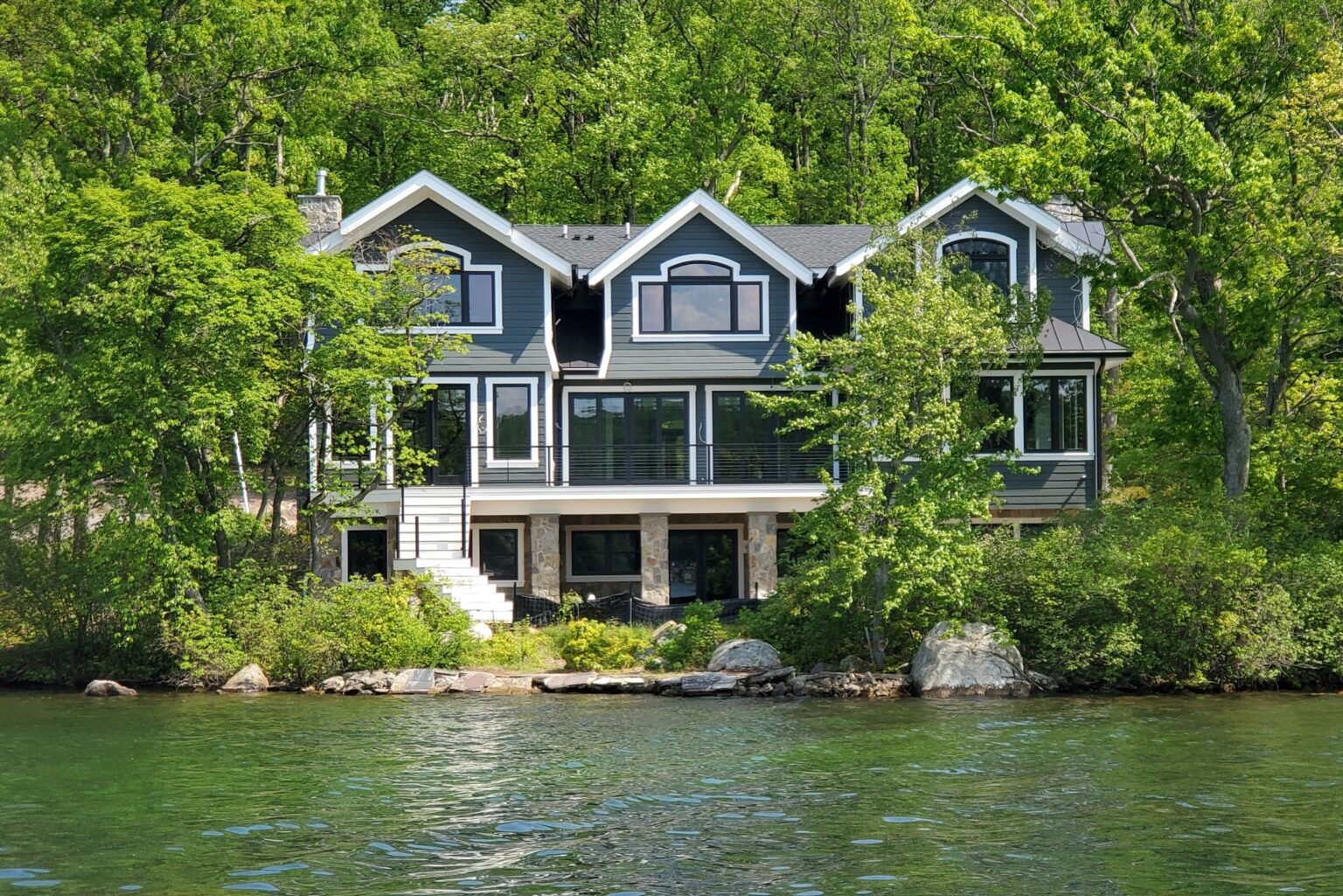 Lake Front Homes - New Construction - Holling Architecture LLC